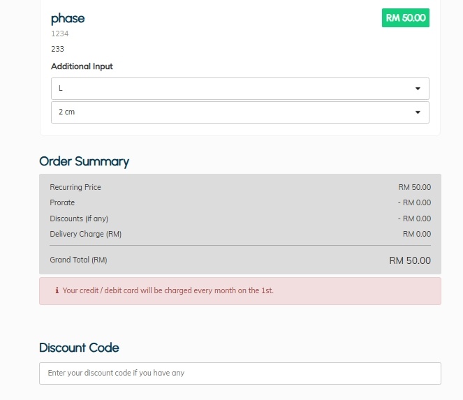 Setting Up Promo Code Feature