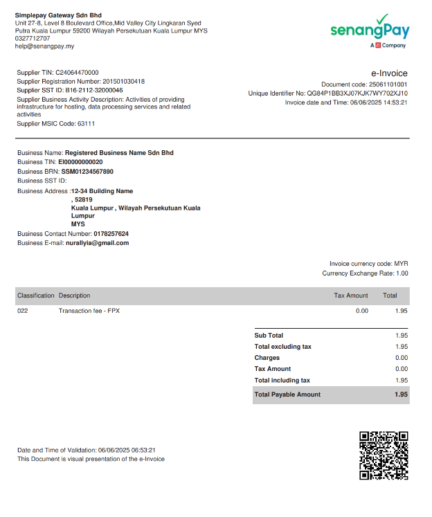 Getting Started with Merchant e-Invoice