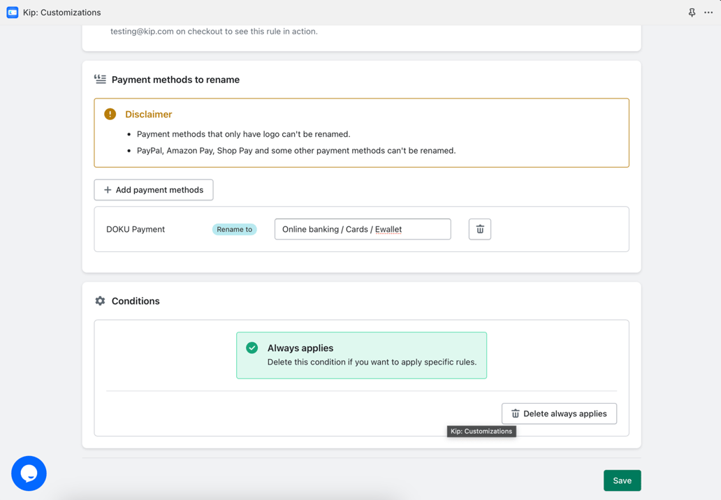 Getting started: Shopify
